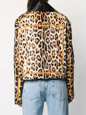 LISKA Leopard Print Jacket