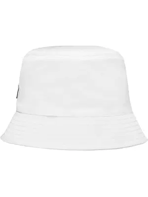 Prada Re-nylon Bucket Hat - White