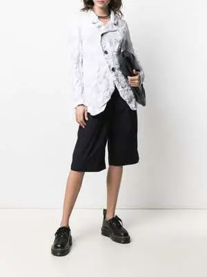 Y’s Loose Fit Pleated Shorts - Blue
