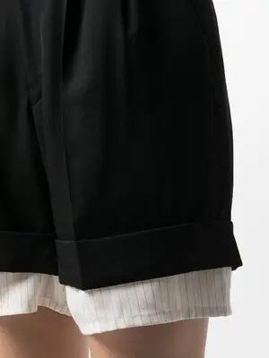 Y’s Layered Tailored Shorts