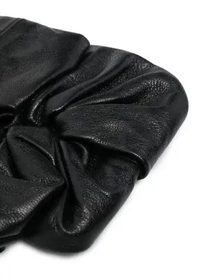 JIL SANDER - Leather Hair Scrunchie