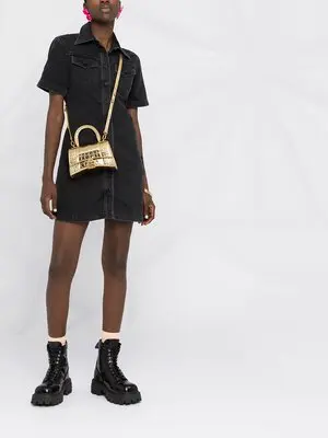 Off-White Denim Shirt Dress