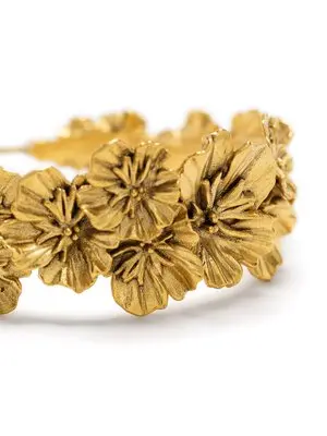 GOOSSENS Talisman Flower Hoop Earrings