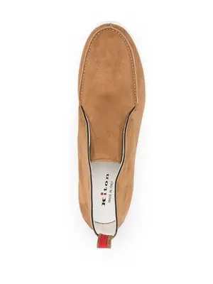 Kiton Leather Desert Boots