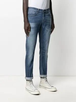 DONDUP Bleach Wash Jeans