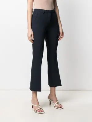 PT TORINO High-rise Kick-flare Trousers