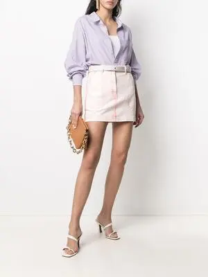 Alberta Ferretti Belted Skirts