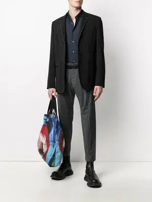 NINE:INTHE:MORNING Tapered Cropped Trousers