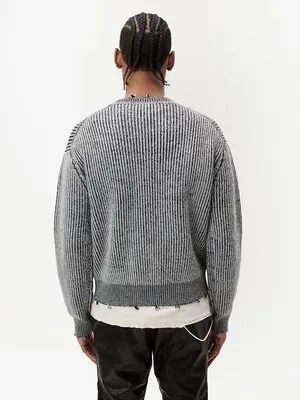 John Elliott Ribbed-knit Crewneck Jumper