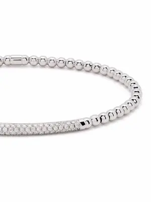 PRAGNELL 18kt White Gold Diamond Bohemia Bracelet - Silver