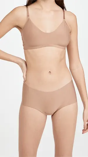 Commando Butter Hipster Briefs - Toffee