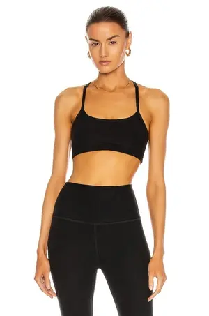 Beyond Yoga Spacedye Slim Racerback Bra - Darkest Night