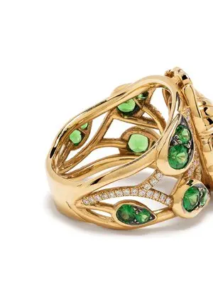 AURÉLIE BIDERMANN 18kt Yellow Scarab Ring
