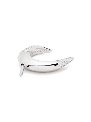 SHAUN LEANE 18kt White Gold Small Talon Diamond Earrings