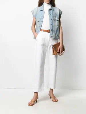 3x1 Sleeveless Denim Jacket