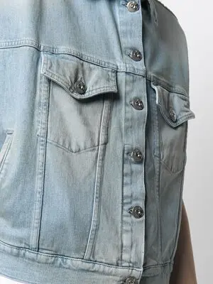 3x1 Sleeveless Denim Jacket