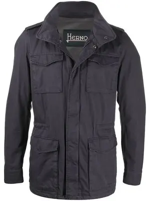 Herno Cargo-pocket Military Jacket