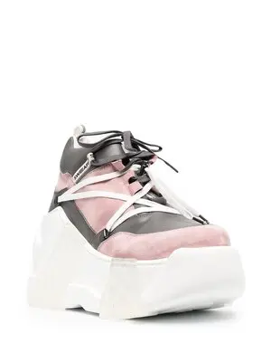 Swear London Amazon Platform Sneakers - Grey