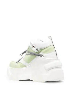 Swear London Amazon Platform Boots - Green