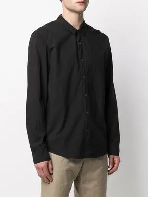 JAMES PERSE Standard Long-sleeve Shirt - Black