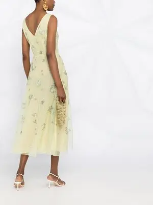 Emilio Pucci Capri Print A-line Midi Dress