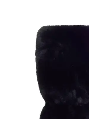 Apparis Ariel Faux-fur Mittens - Black