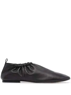 3.1 Phillip Lim Ruched-details Leather Slippers