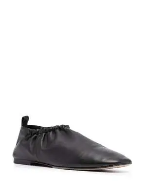 3.1 Phillip Lim Ruched-details Leather Slippers