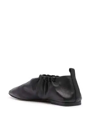 3.1 Phillip Lim Ruched-details Leather Slippers
