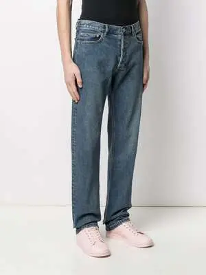 A.p.c. Mid-rise Straight-leg Jeans - Blue