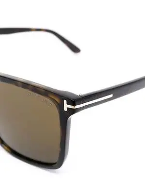 TOM FORD Fletcher Square-frame Sunglasses - Brown