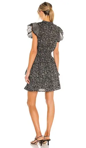 CLEOBELLA Rachelle Mini Dress In Black