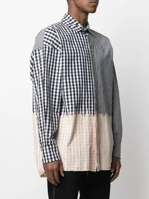 Palm Angels Check-pattern Long-sleeve Shirt