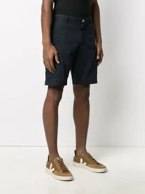Woolrich Knee-length Chino Shorts - Blue