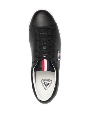 Rossignol Alex Leather Low-top Sneakers - Black