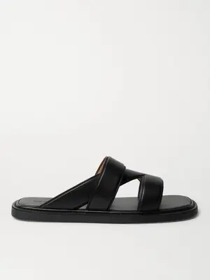 Bottega Veneta Leather Slides