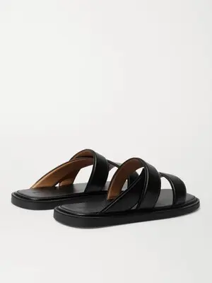 Bottega Veneta Leather Slides