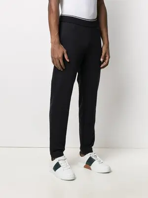 Armani Exchange Logo-print Track Pants - Blue