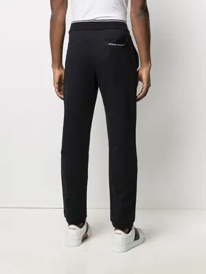 Armani Exchange Logo-print Track Pants - Blue