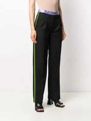HAIDER ACKERMANN Bondi Stripe Detail Trousers