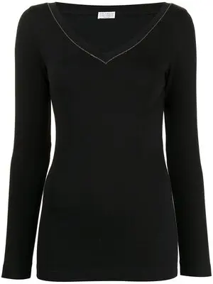 Brunello Cucinelli V-neck Top