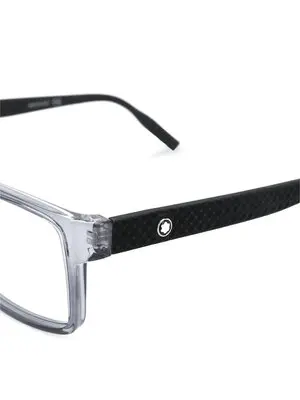 Montblanc Rectangular-frame Eyeglasses - Black