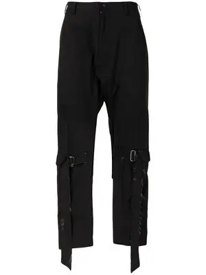 SULVAM Buckle-embellished Trousers