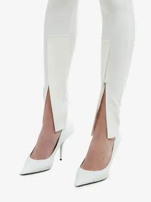 Wardrobe.NYC Front-zip Leggings