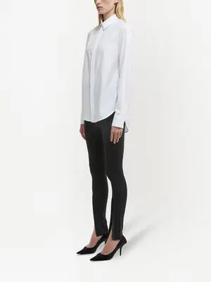 Wardrobe.NYC Long-sleeve Cotton Shirt - White