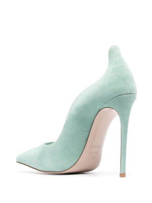 LE SILLA 120mm Ivy Crystal-embellished Leather Pumps