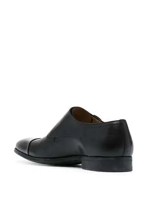 Magnanni Calf Leather Monk Shoes
