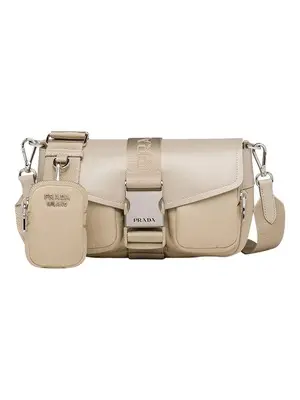 Prada Logo-strap Crossbody Bag