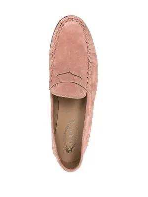 TOD'S Almond-toe Slip-on Loafers