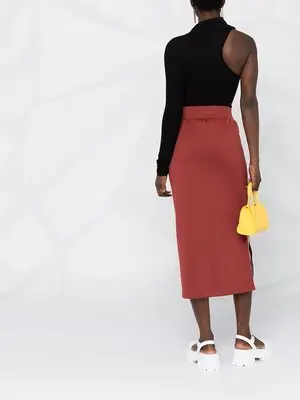 Palm Angels Side-stripe Logo-pint Skirt